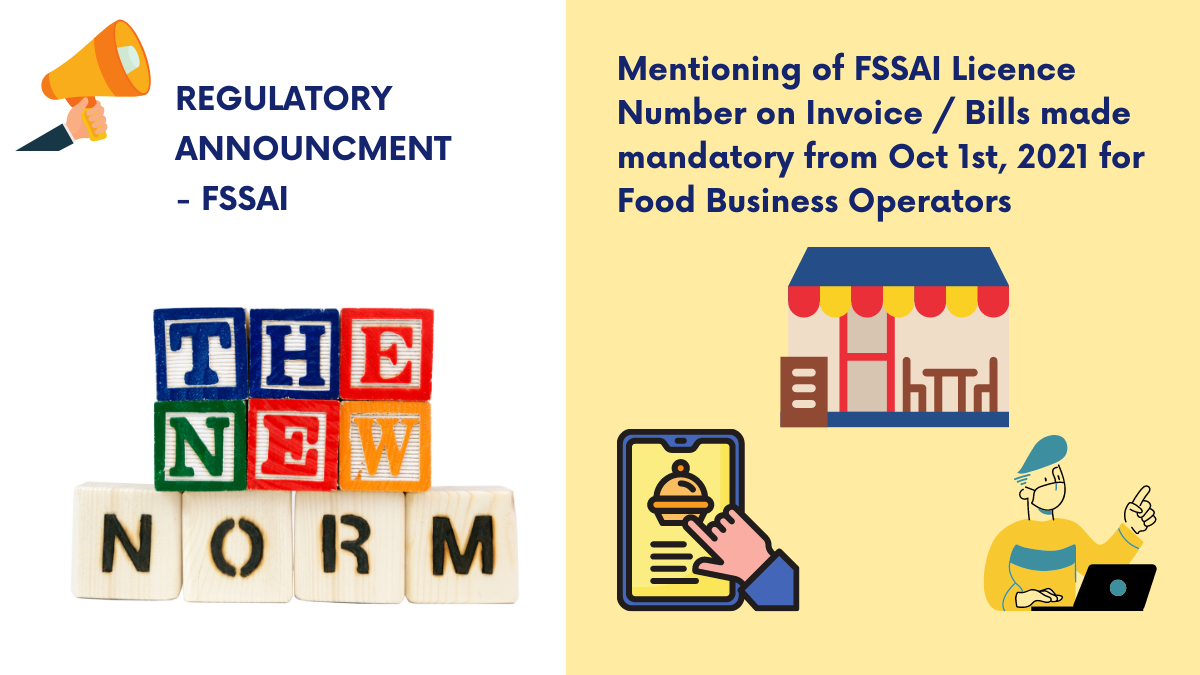FSSAI's mandate for Food Businesses in the country - Value Added