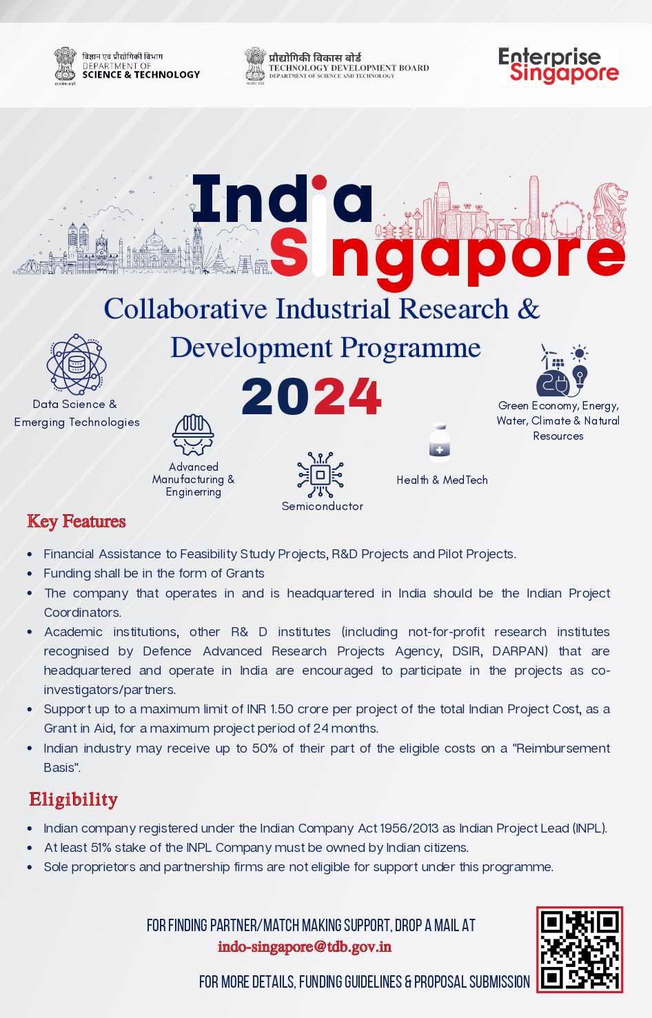 Industry Update - Indo-Singapore Collaborative Industrial Research ...