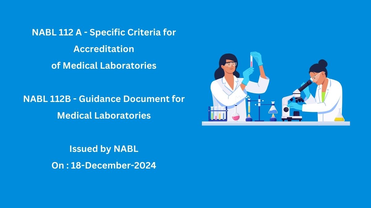 Industry update : NABL 112A & NABL 112B - Value Added